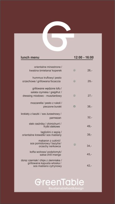 Strona główna - Green table