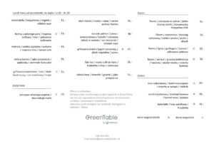 Strona główna - Green table